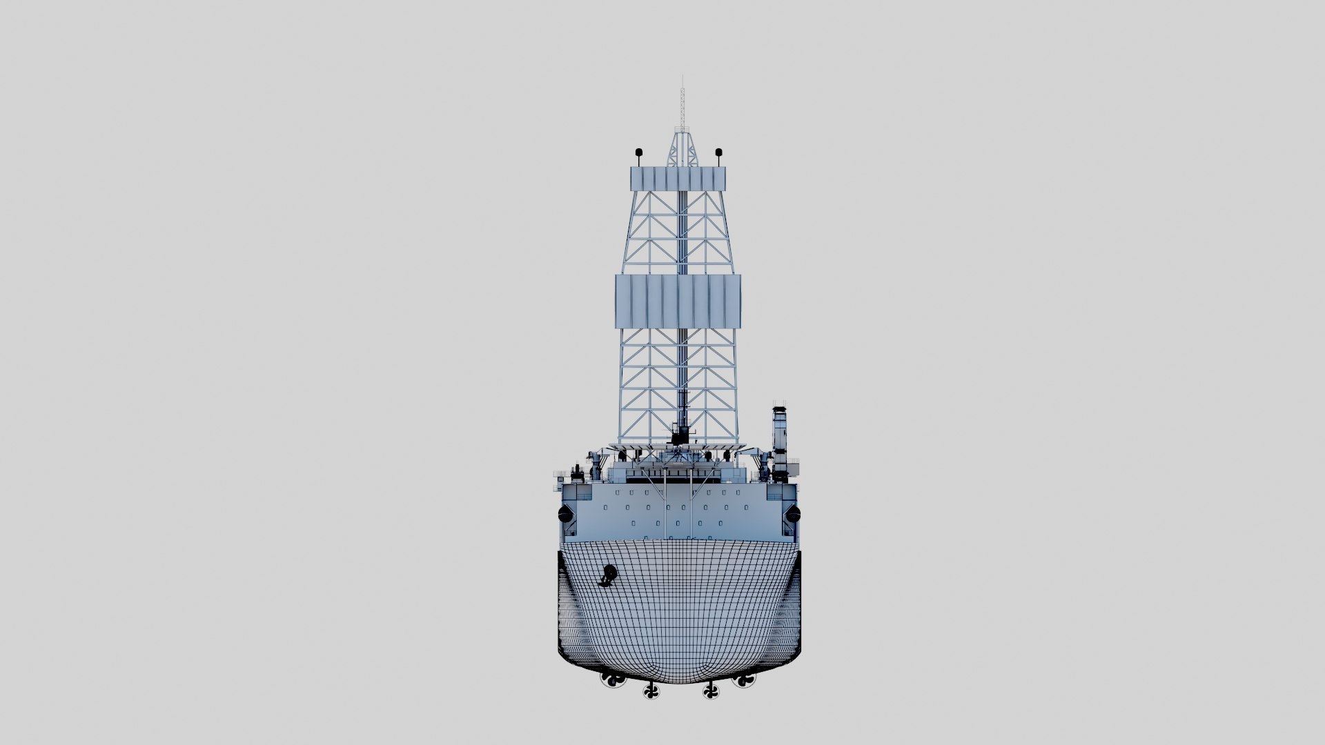 3D Model Seadrill Drill Ship Vessels - TurboSquid 1473077