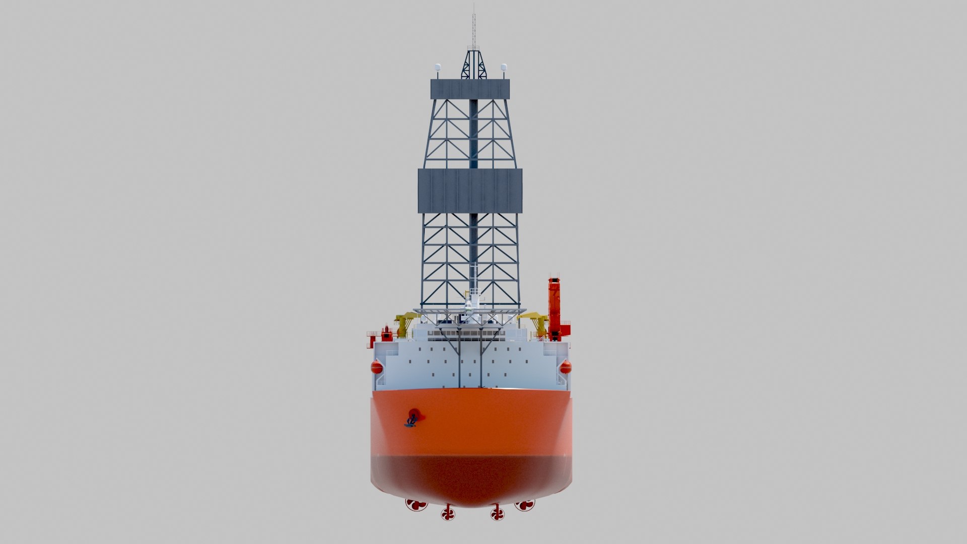 3D Model Seadrill Drill Ship Vessels - TurboSquid 1473077