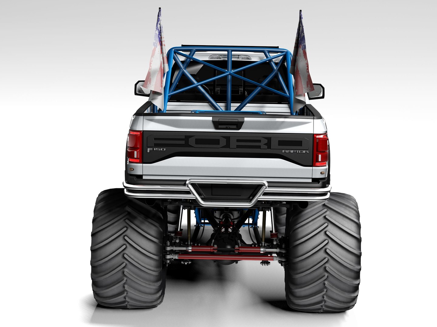 Ford Raptor Monster Truck 2019 3D - TurboSquid 2224233