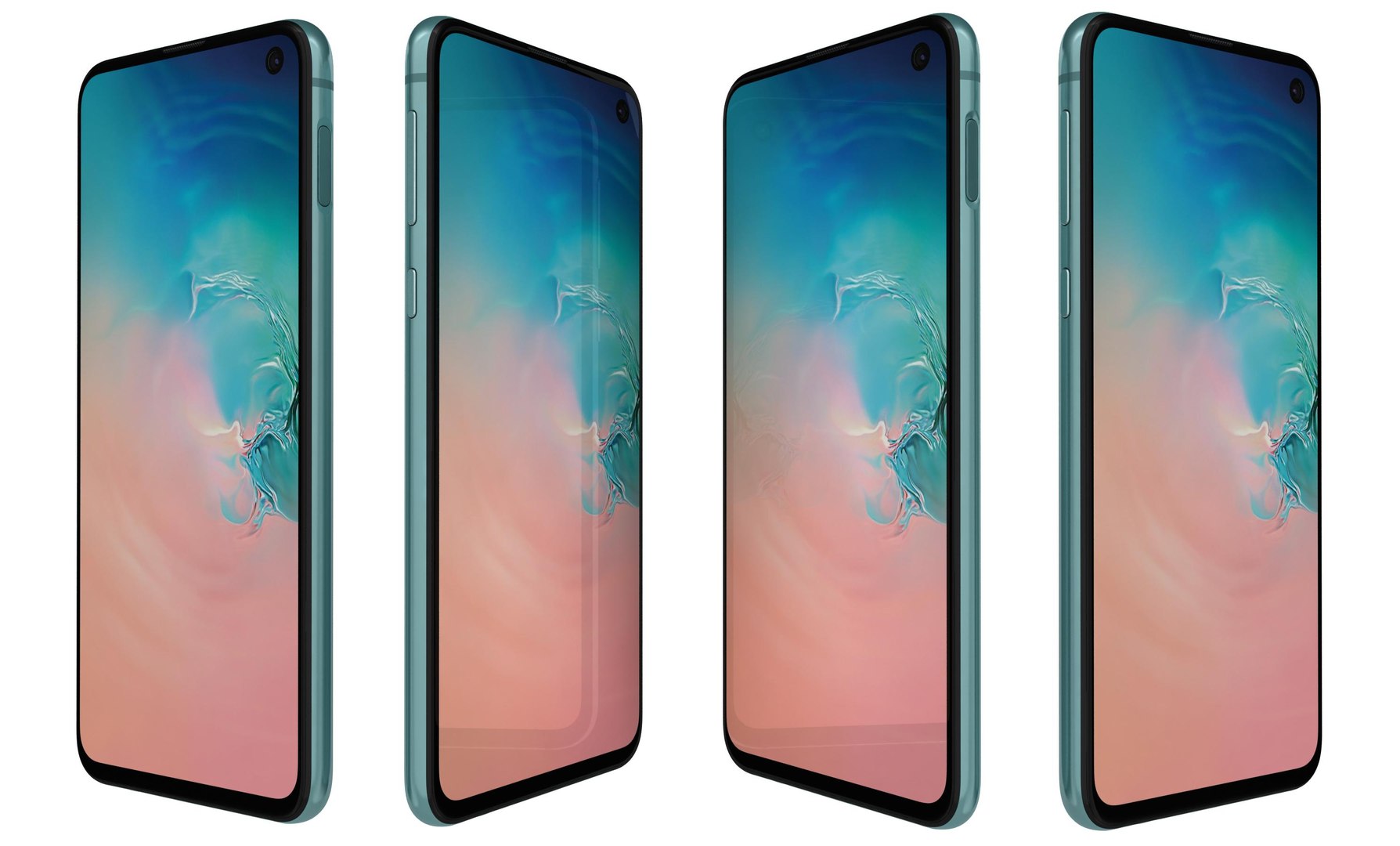 Samsung galaxy s10e colors 3D model - TurboSquid 1390742