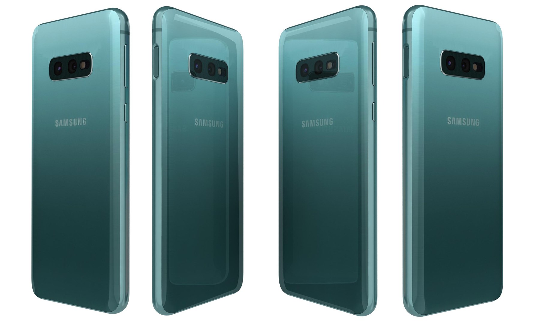 Samsung galaxy s10e colors 3D model - TurboSquid 1390742