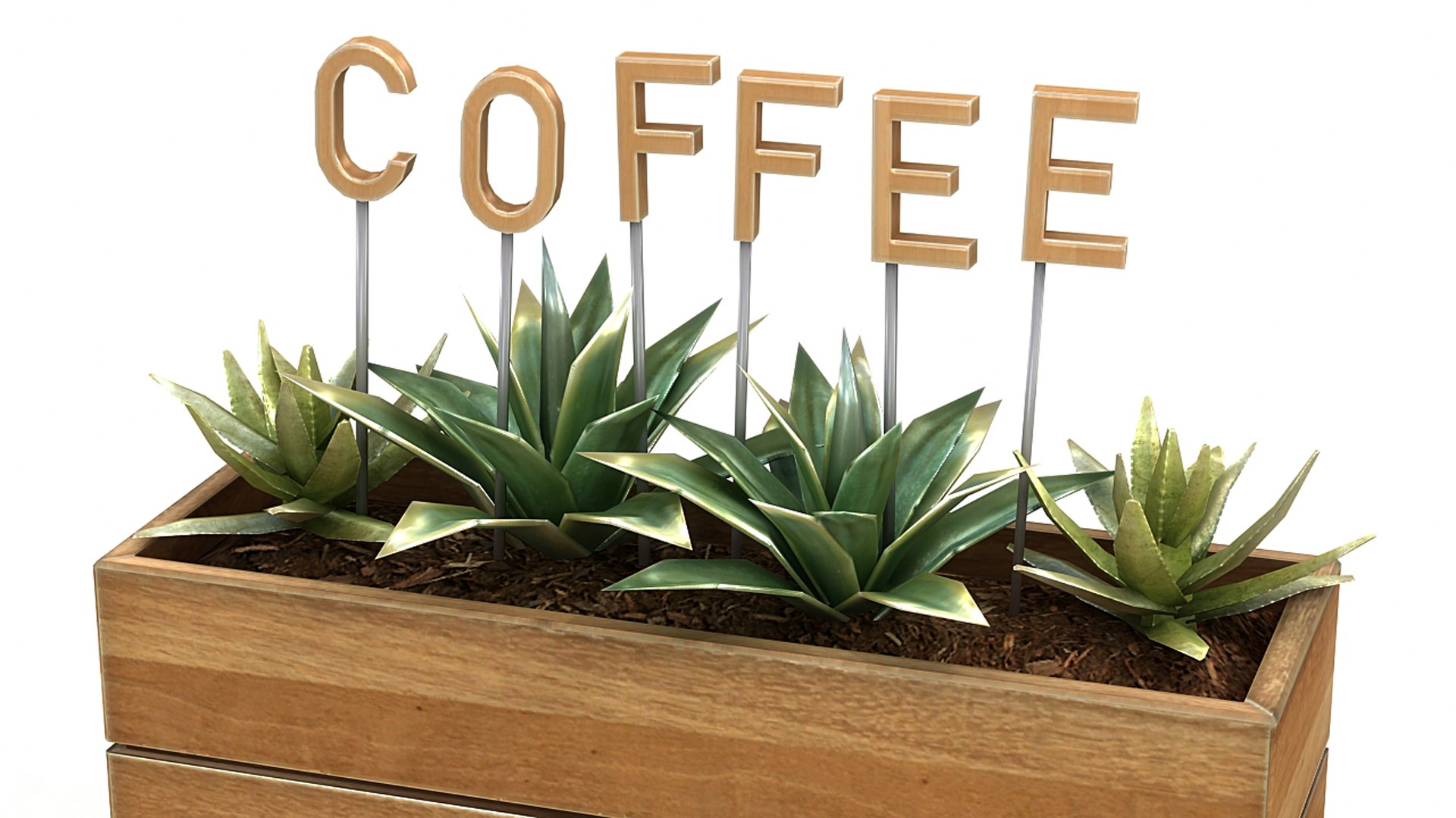 3D Cafe Signs - TurboSquid 1244100