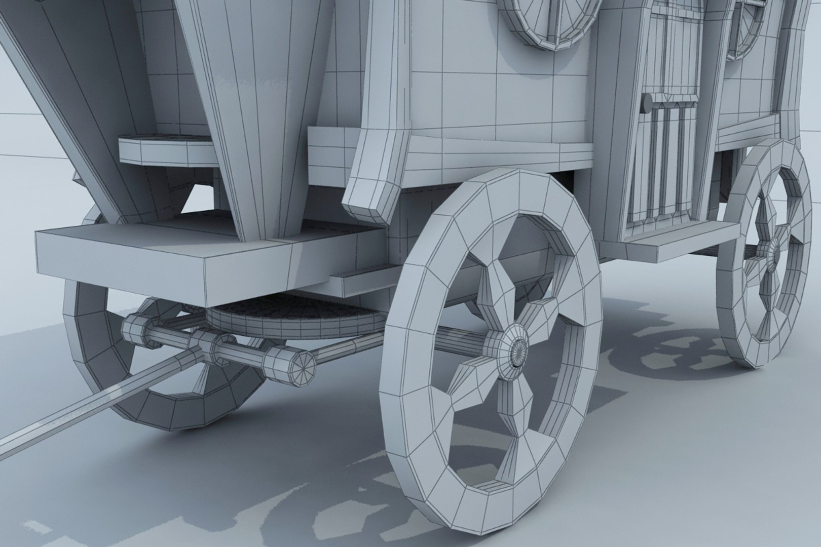 3d carriages model