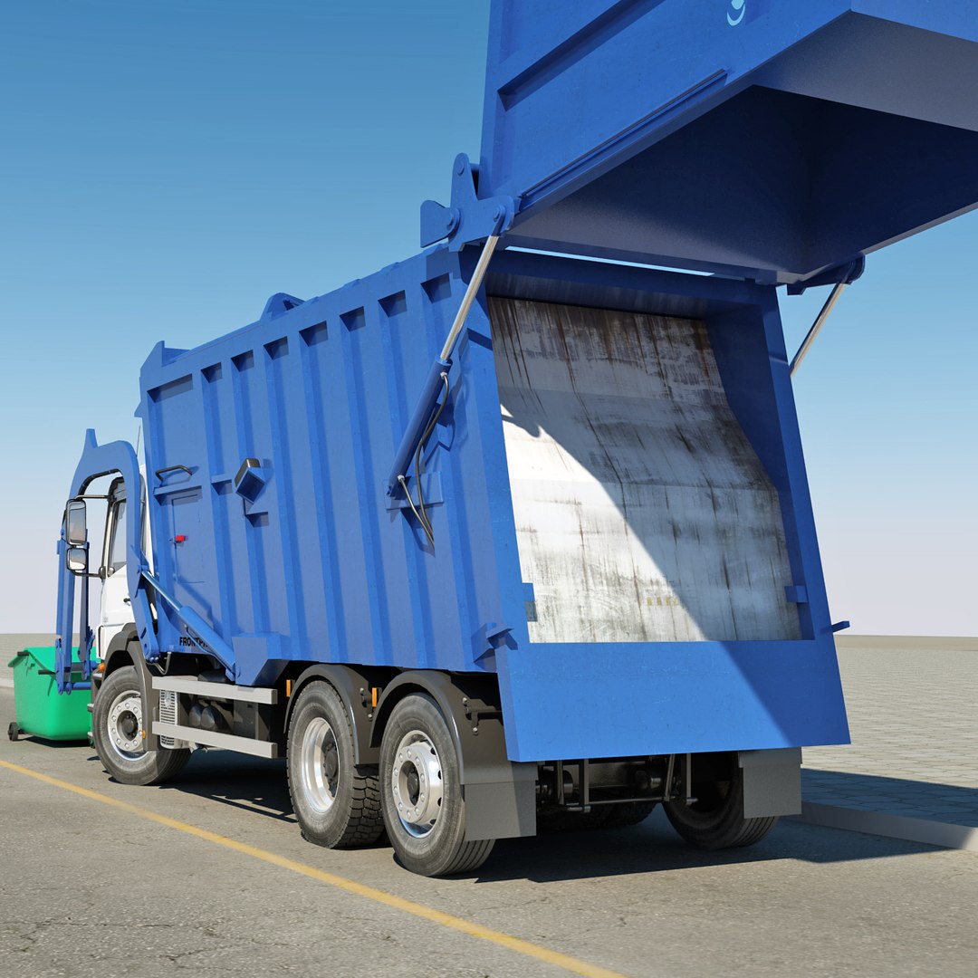 Max Axor Garbage Truck