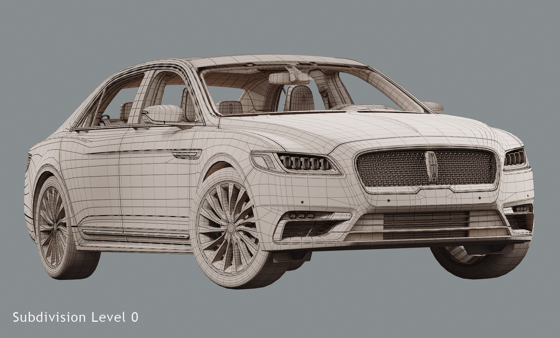 2020 continental 3D model - TurboSquid 1519463