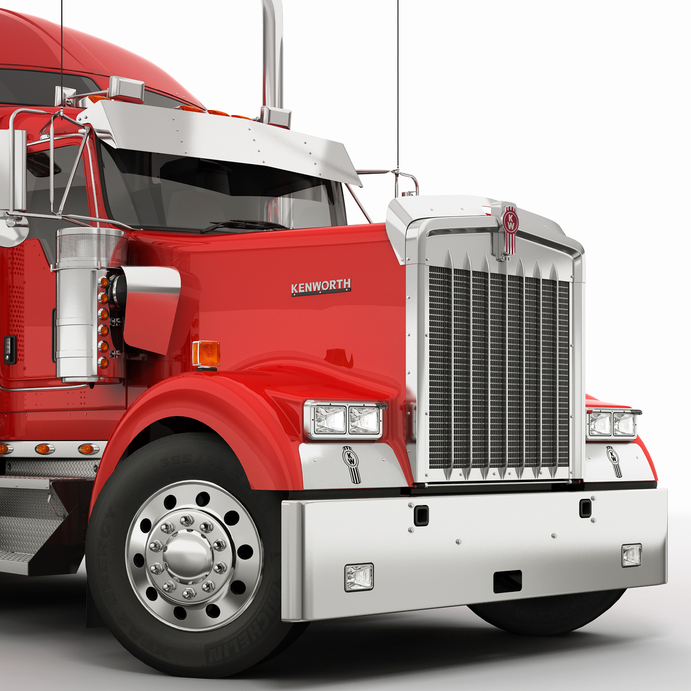 Kenworth W900 BENSON 예고편 3D 모델 - TurboSquid 1201713