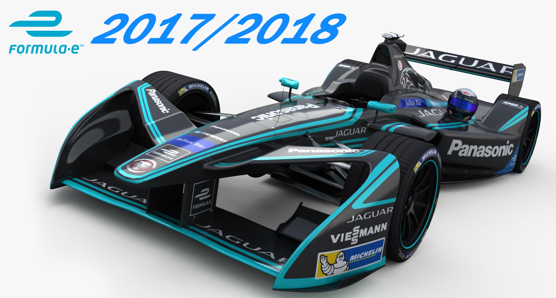 Formula panasonic racing 3D model - TurboSquid 1213657