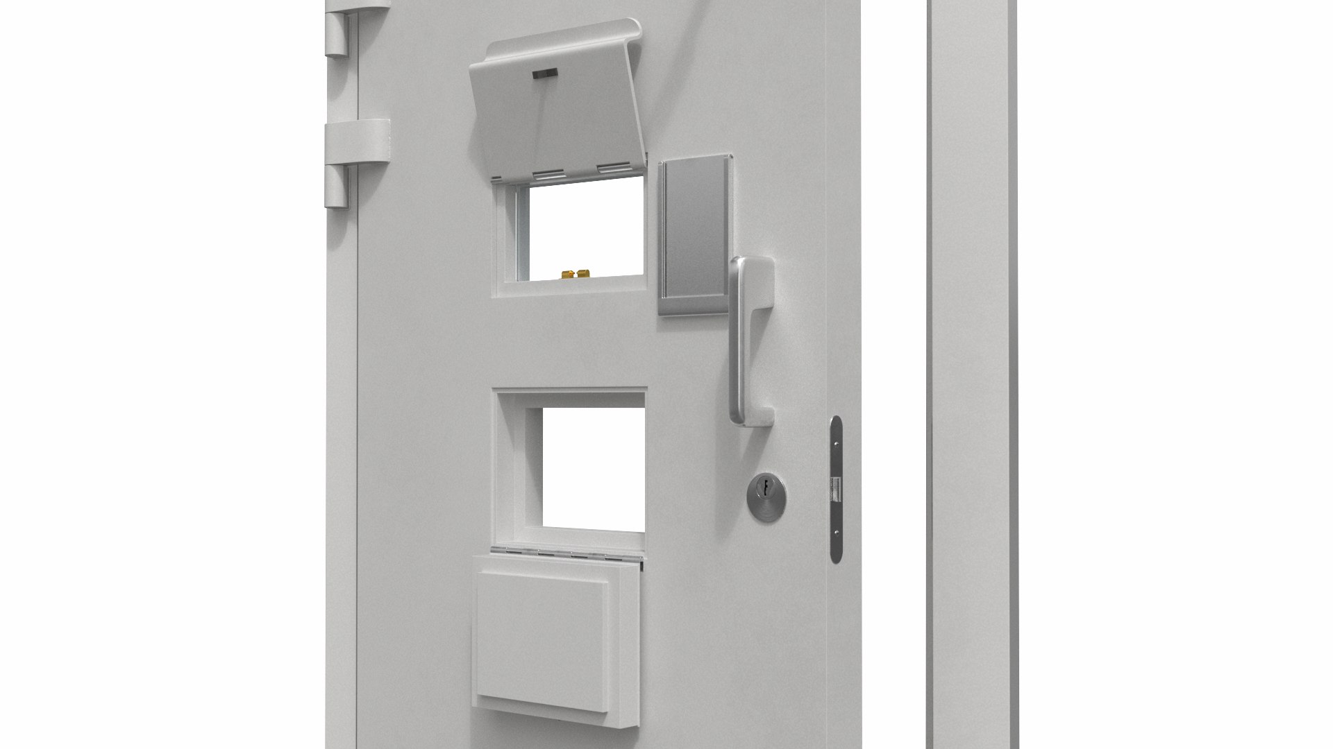 3D Correctional Facility Cell Door - TurboSquid 2517005