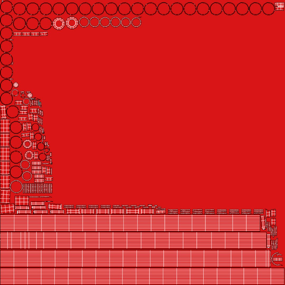 3D Red Cable - TurboSquid 2023122