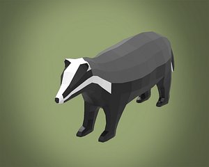 Badger 3D Models for Download | TurboSquid