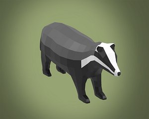 Badger 3D Models for Download | TurboSquid