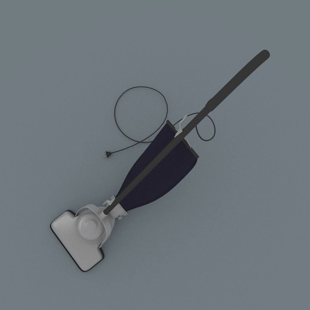 hoover vintage 3d model