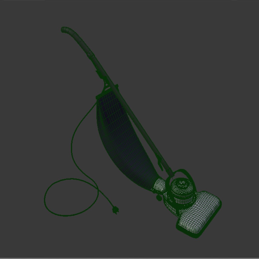 hoover vintage 3d model