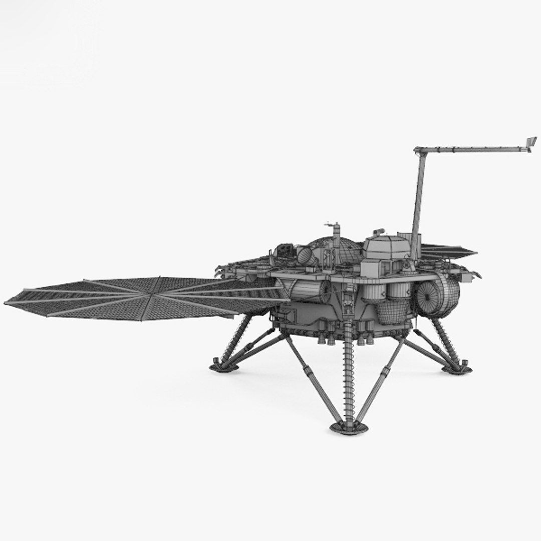 Insight Mars Lander 3D - TurboSquid 1403281