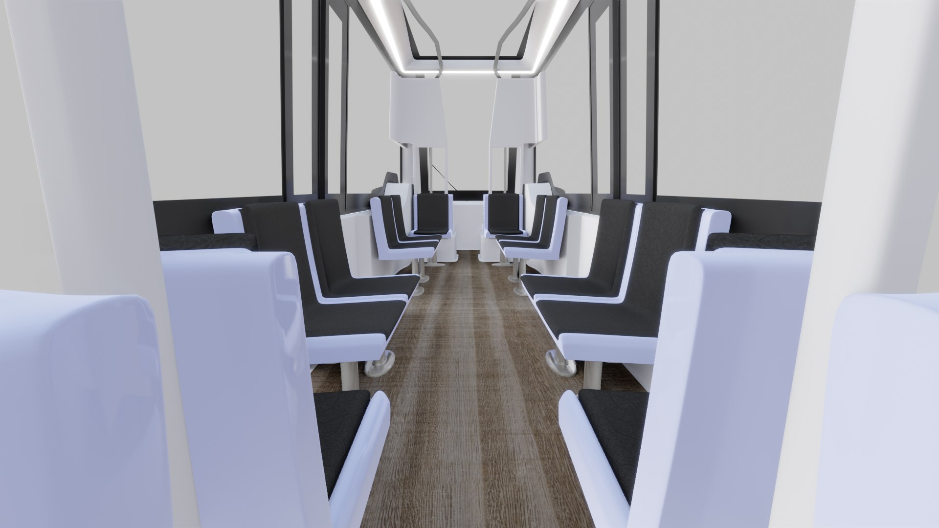 3D self-driving sci-fi bus pbr - TurboSquid 1646182