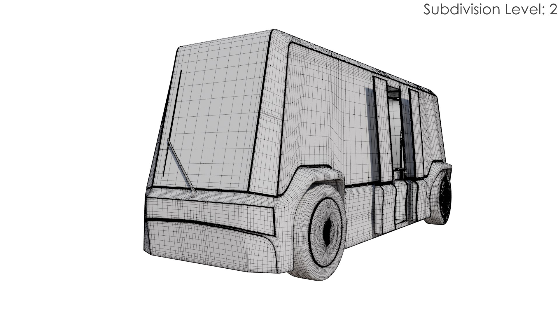3D self-driving sci-fi bus pbr - TurboSquid 1646182