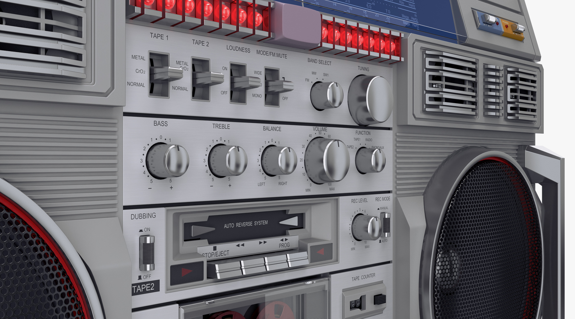 3D retro boombox conion c-100f - TurboSquid 1193411