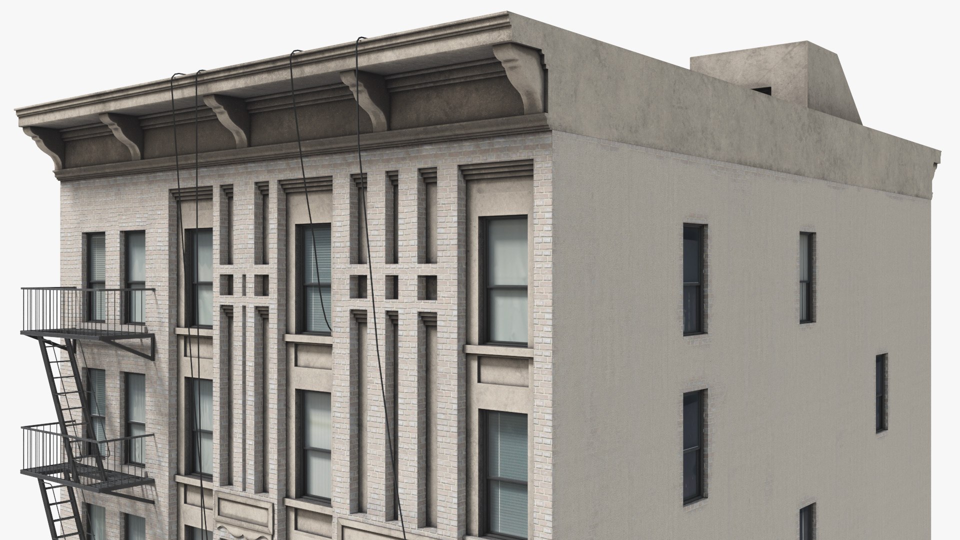 3D Manhattan Building 20 - 8K PBR Textures Model - TurboSquid 1877594