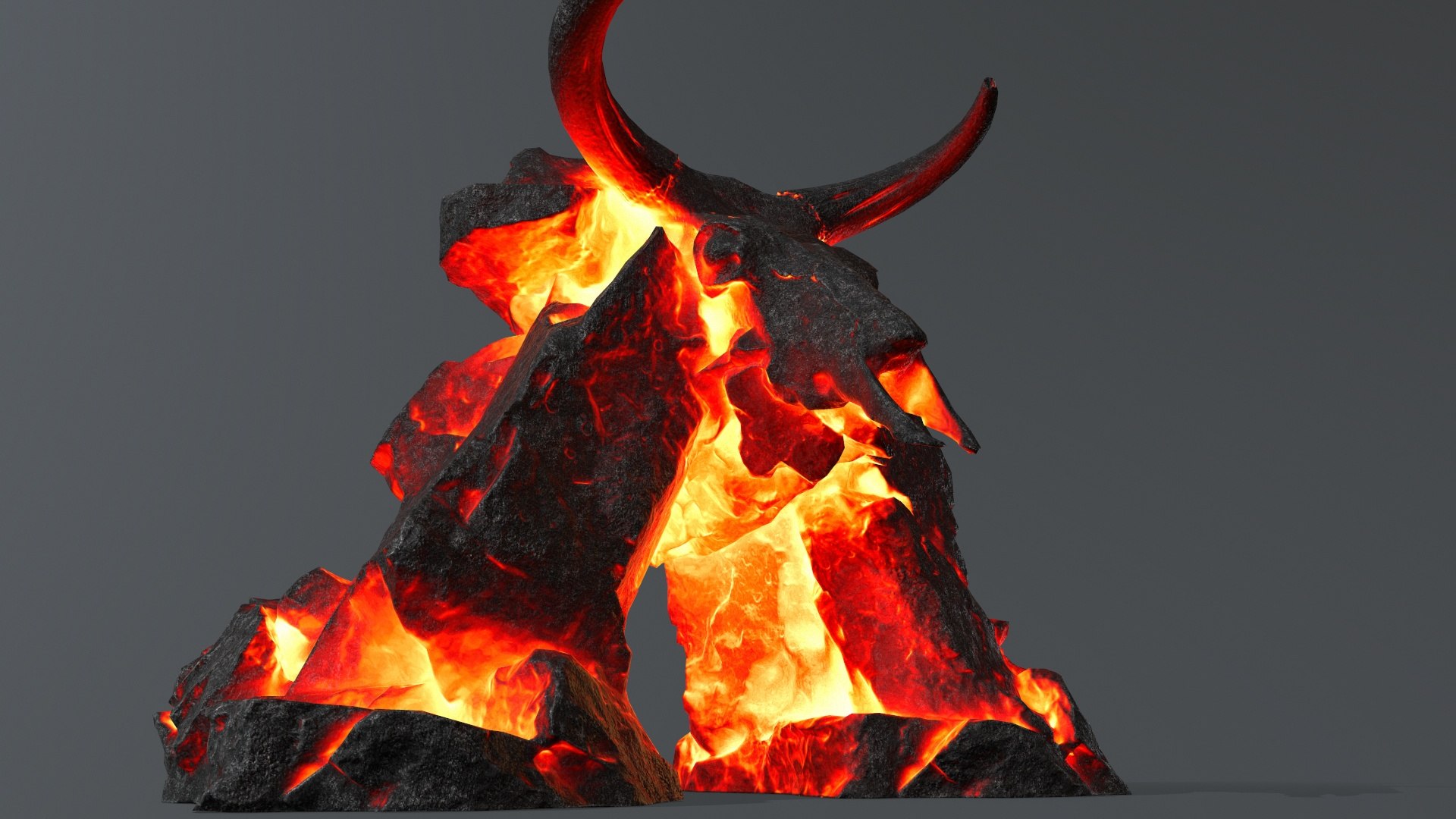 3D model Skull Gate - TurboSquid 1965334