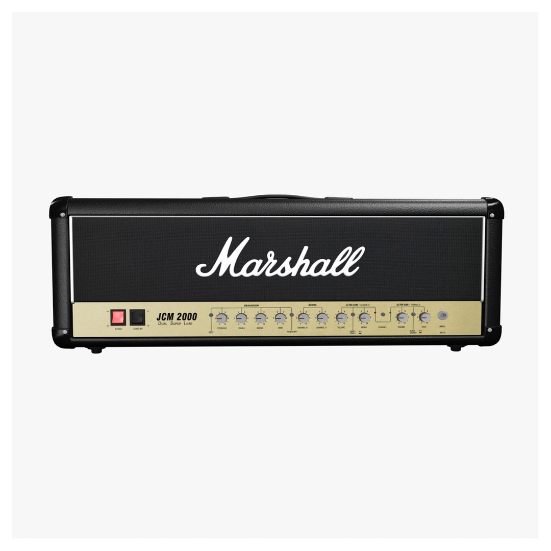 Marshall Amplifier 3d Model