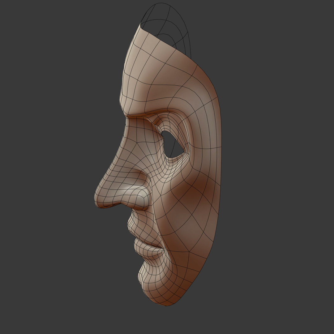 3d anonymous mask model