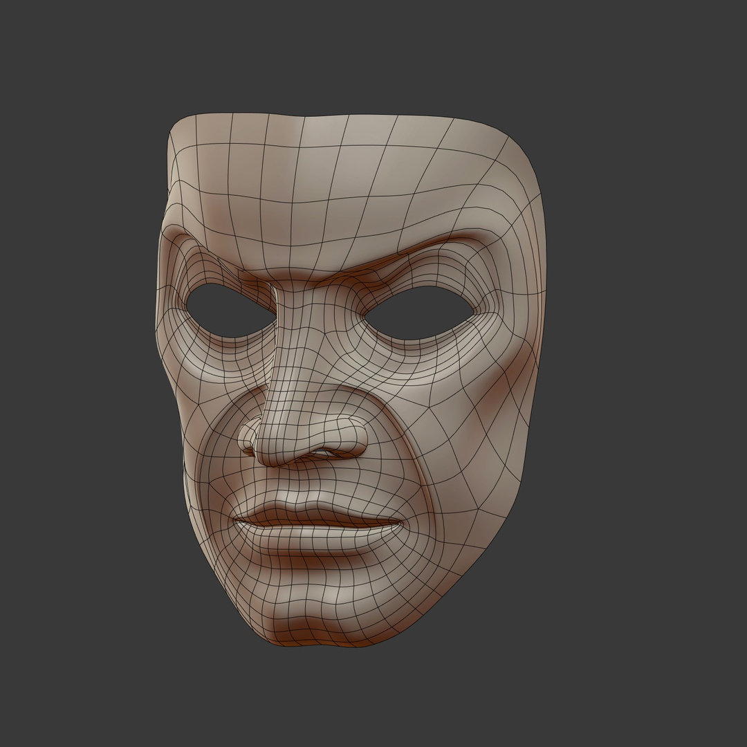 3d anonymous mask model