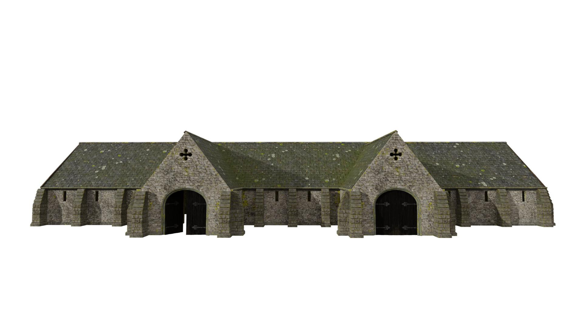 3D Tithe Barn - TurboSquid 2287122