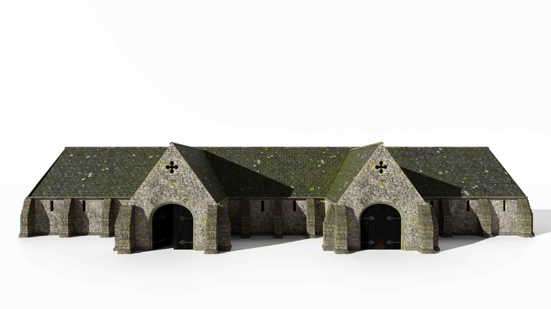 3D Tithe Barn - TurboSquid 2287122