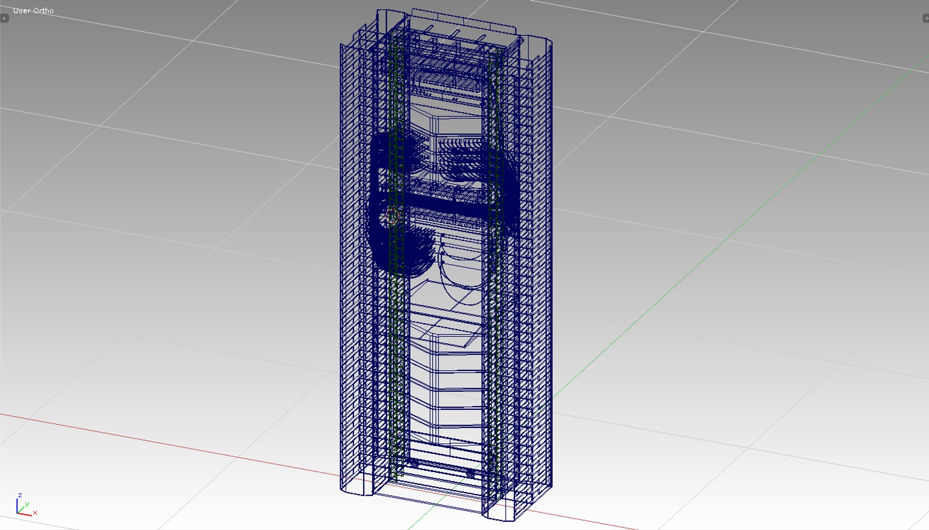 Rack Communications 3d Blend