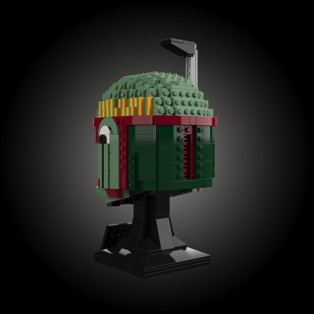 3D 75277 Casco Di Boba Fett Model - TurboSquid 1990177