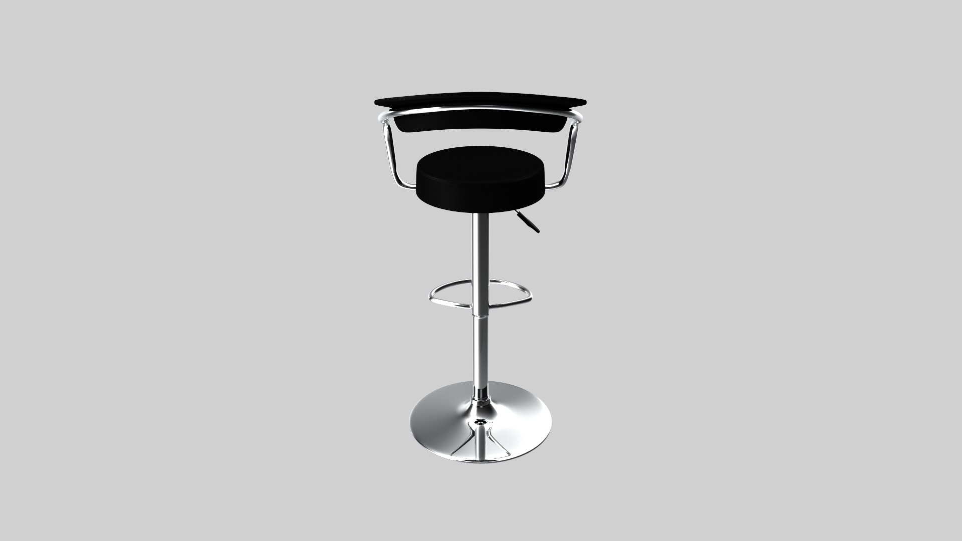 3D Diner Bar Stool - TurboSquid 2170840