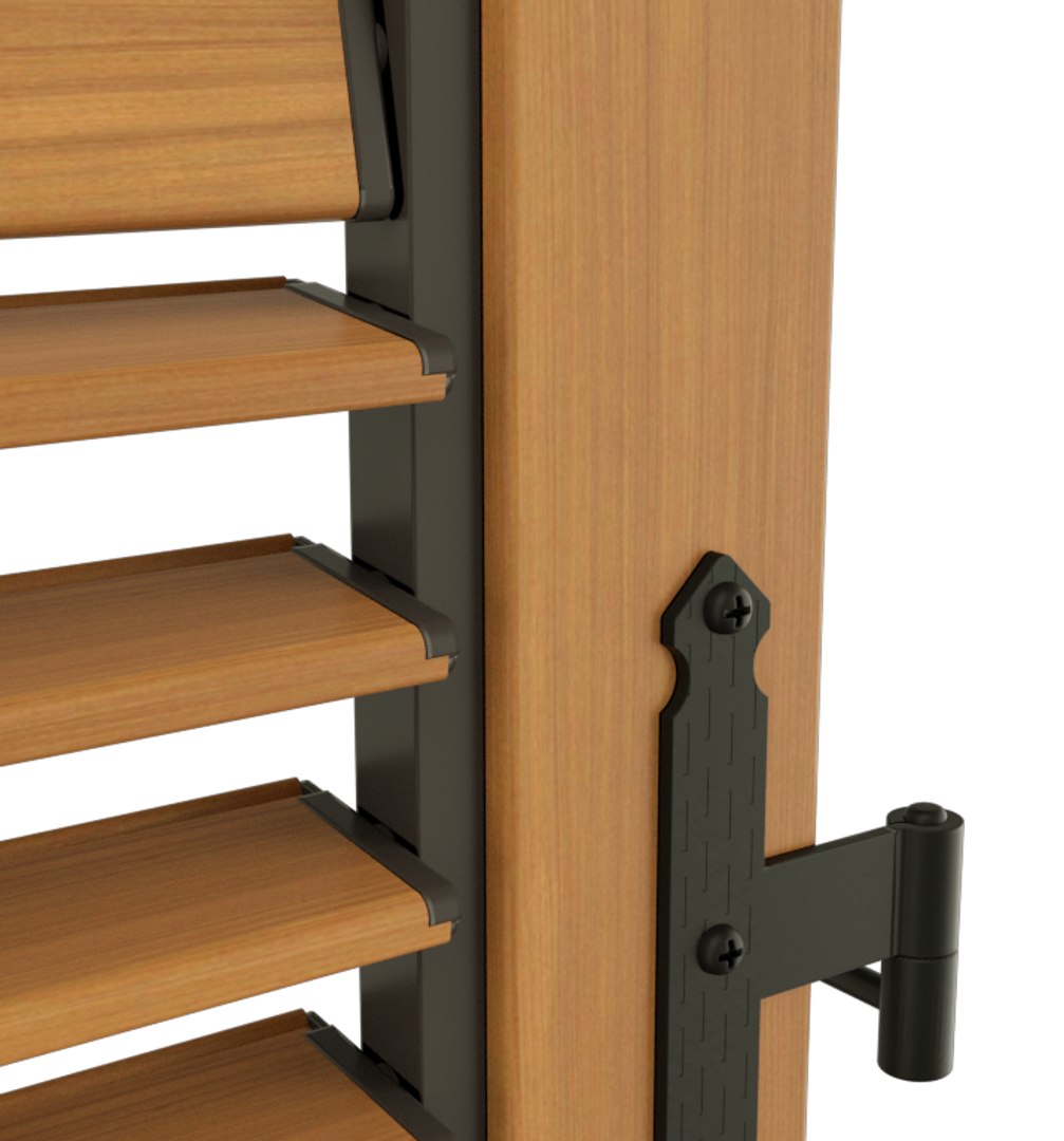 Window Shutters - 3d 3ds