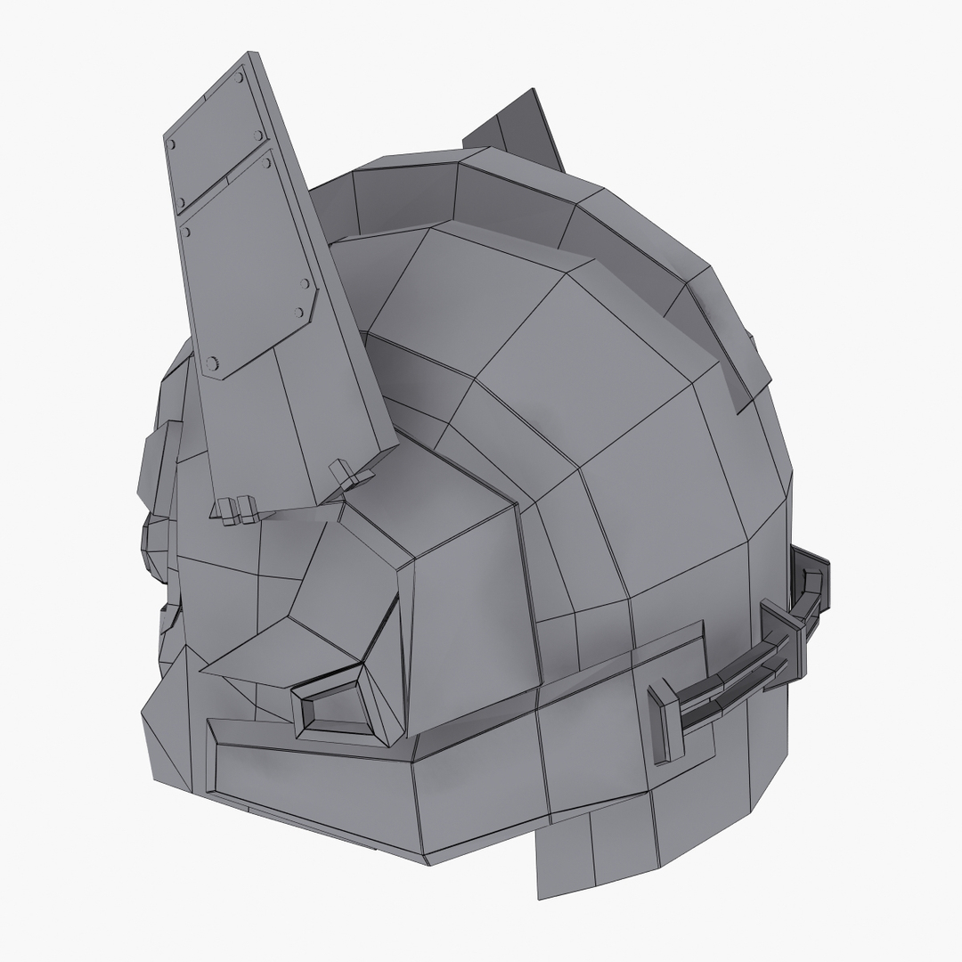 modelo 3d Colección completa de cabeza de robot (tipo A - I ...