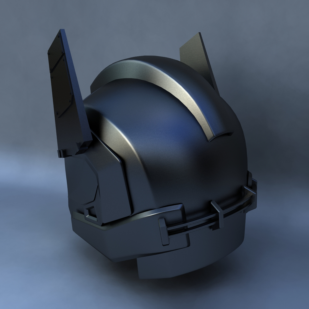 modelo 3d Colección completa de cabeza de robot (tipo A - I ...