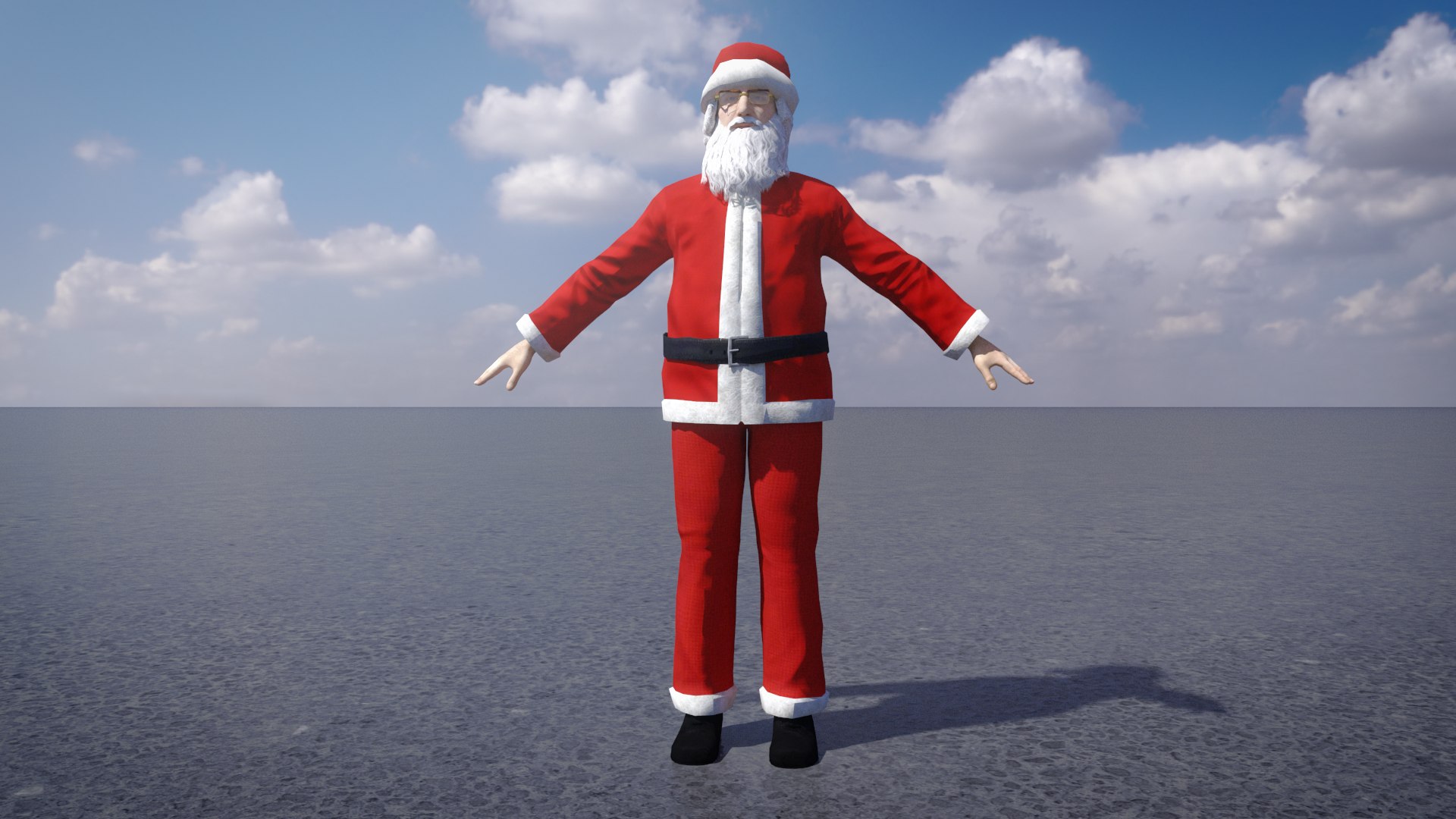 3D Santa Claus Model - TurboSquid 2301708
