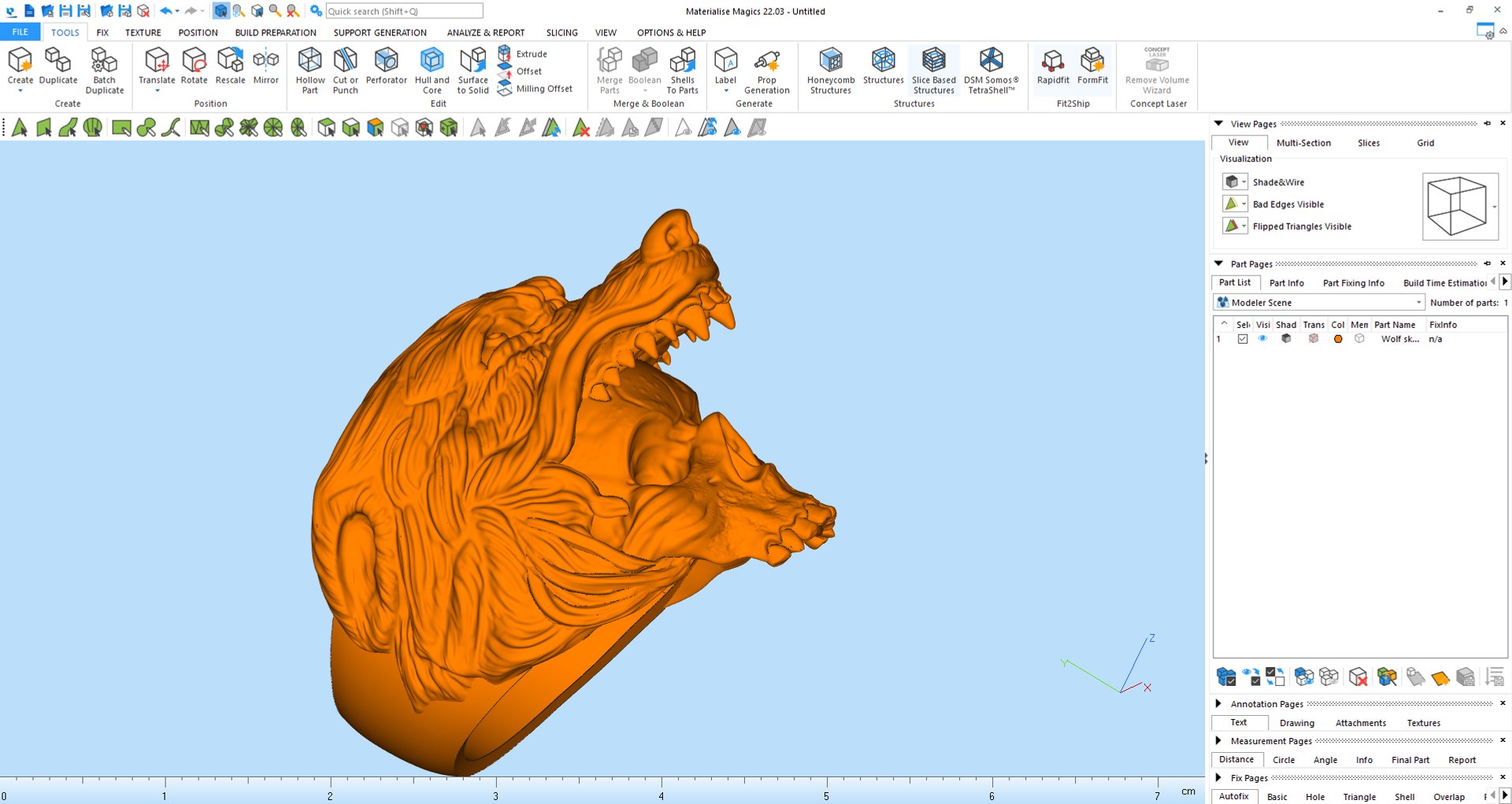 Wolf skull ring 3D-print model 3D - TurboSquid 2087716