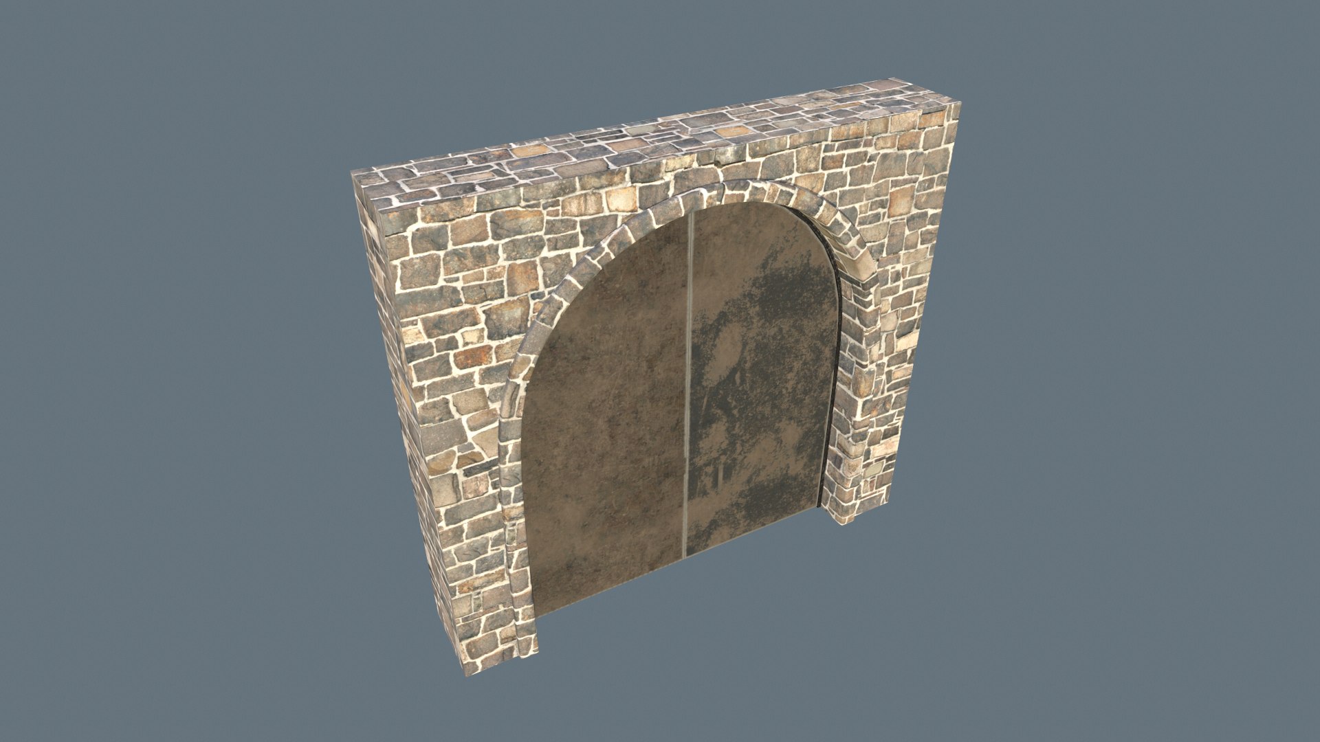 Old Gate 3D Model - TurboSquid 1699144