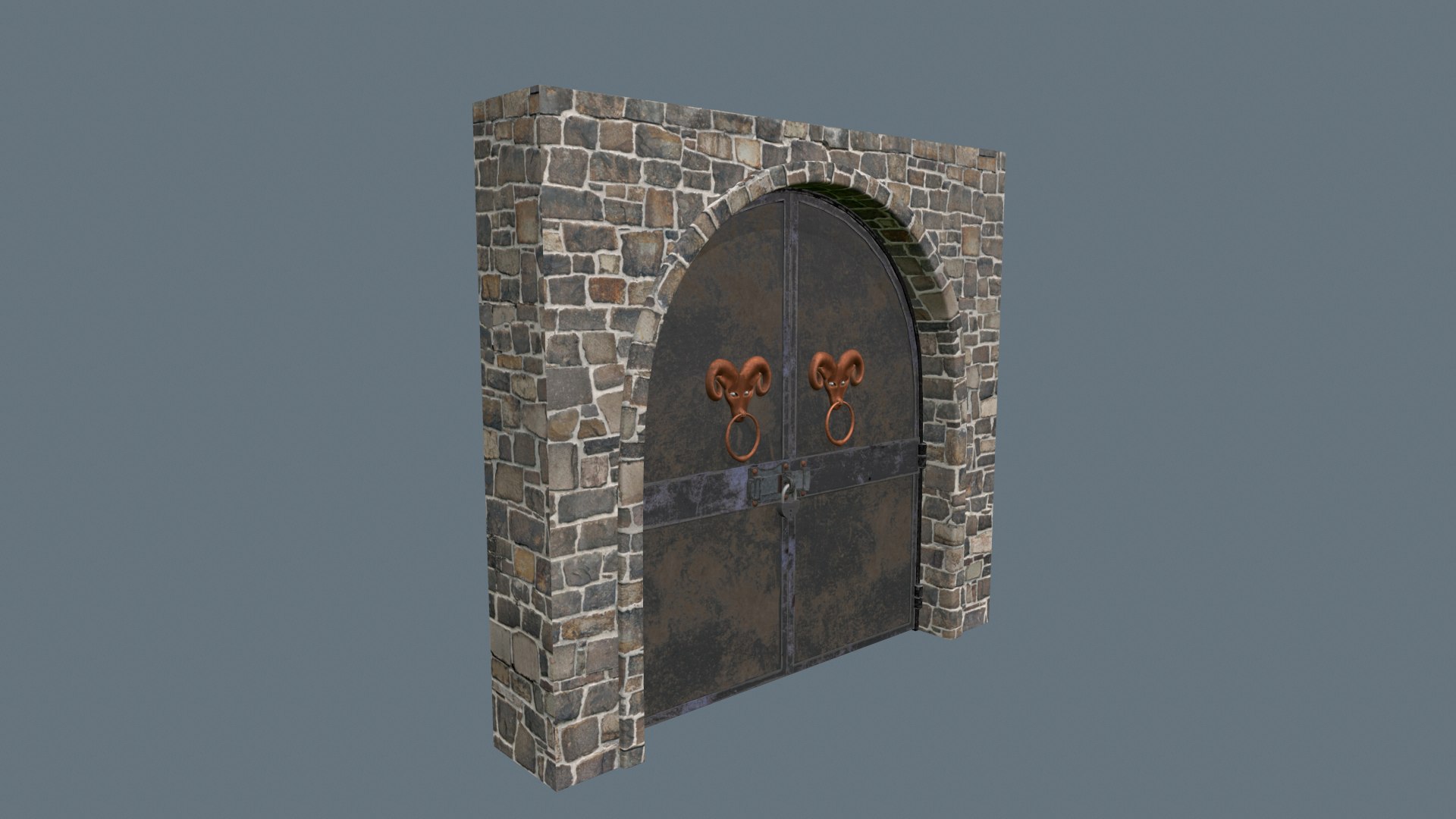 Old Gate 3D Model - TurboSquid 1699144