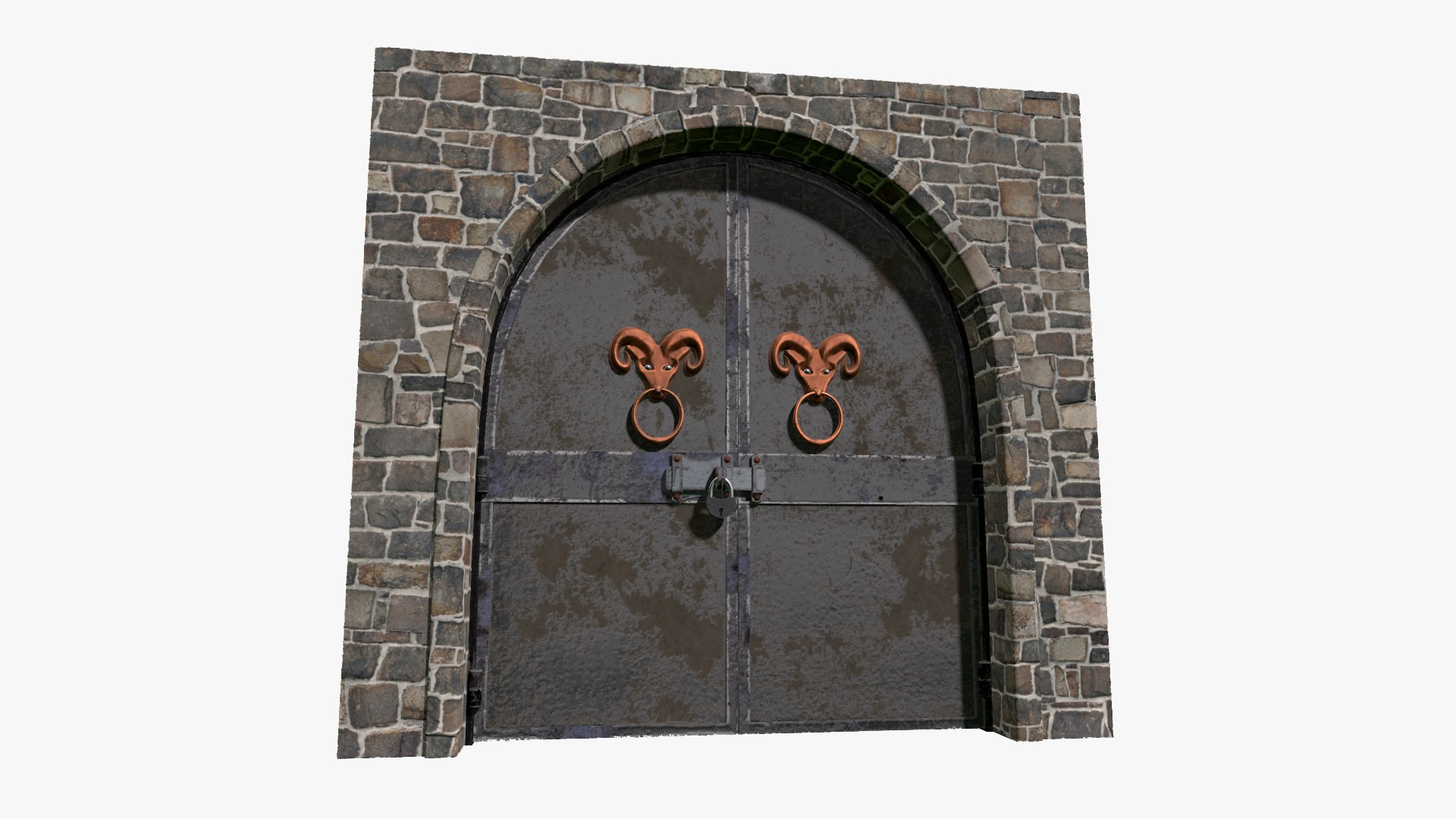 Old Gate 3D Model - TurboSquid 1699144