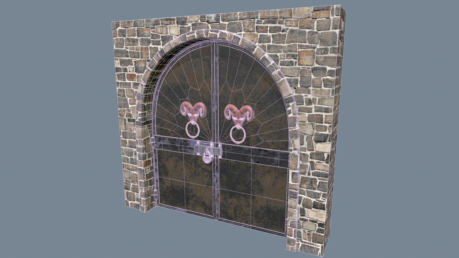 Old Gate 3D Model - TurboSquid 1699144