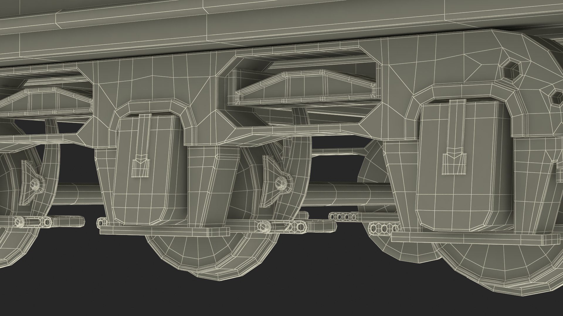 3D Steam Locomotive Tender - TurboSquid 2208845