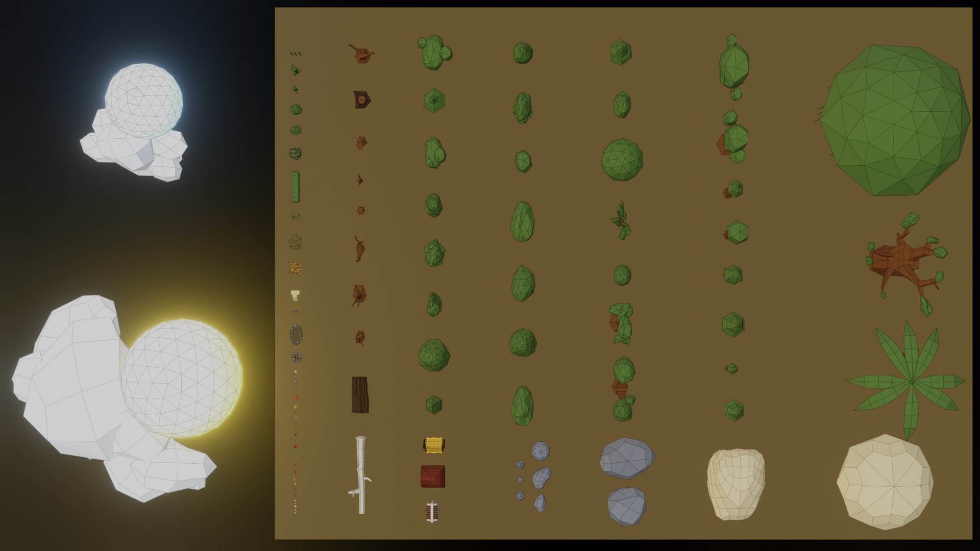 3D Low Poly Nature Pack - TurboSquid 2118171