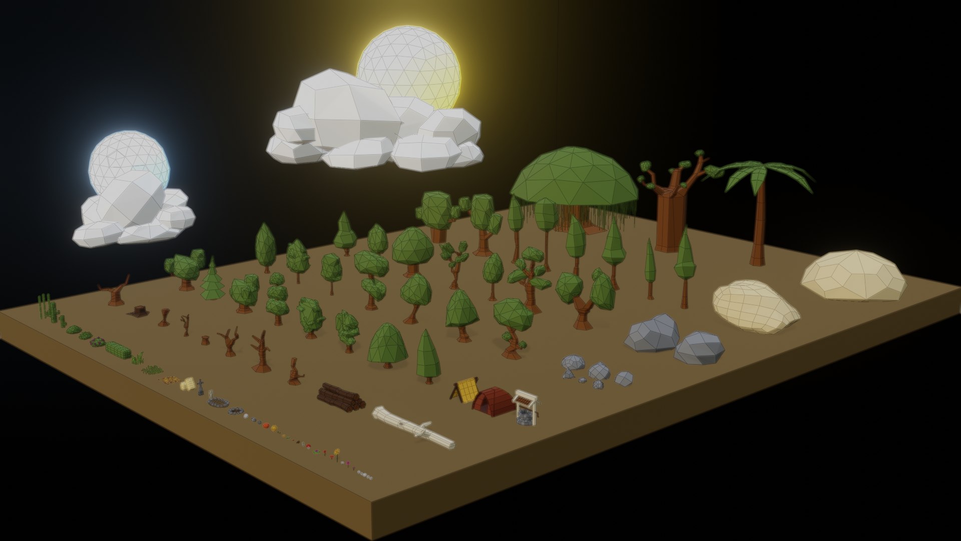 3D Nature Pack - TurboSquid 2118171