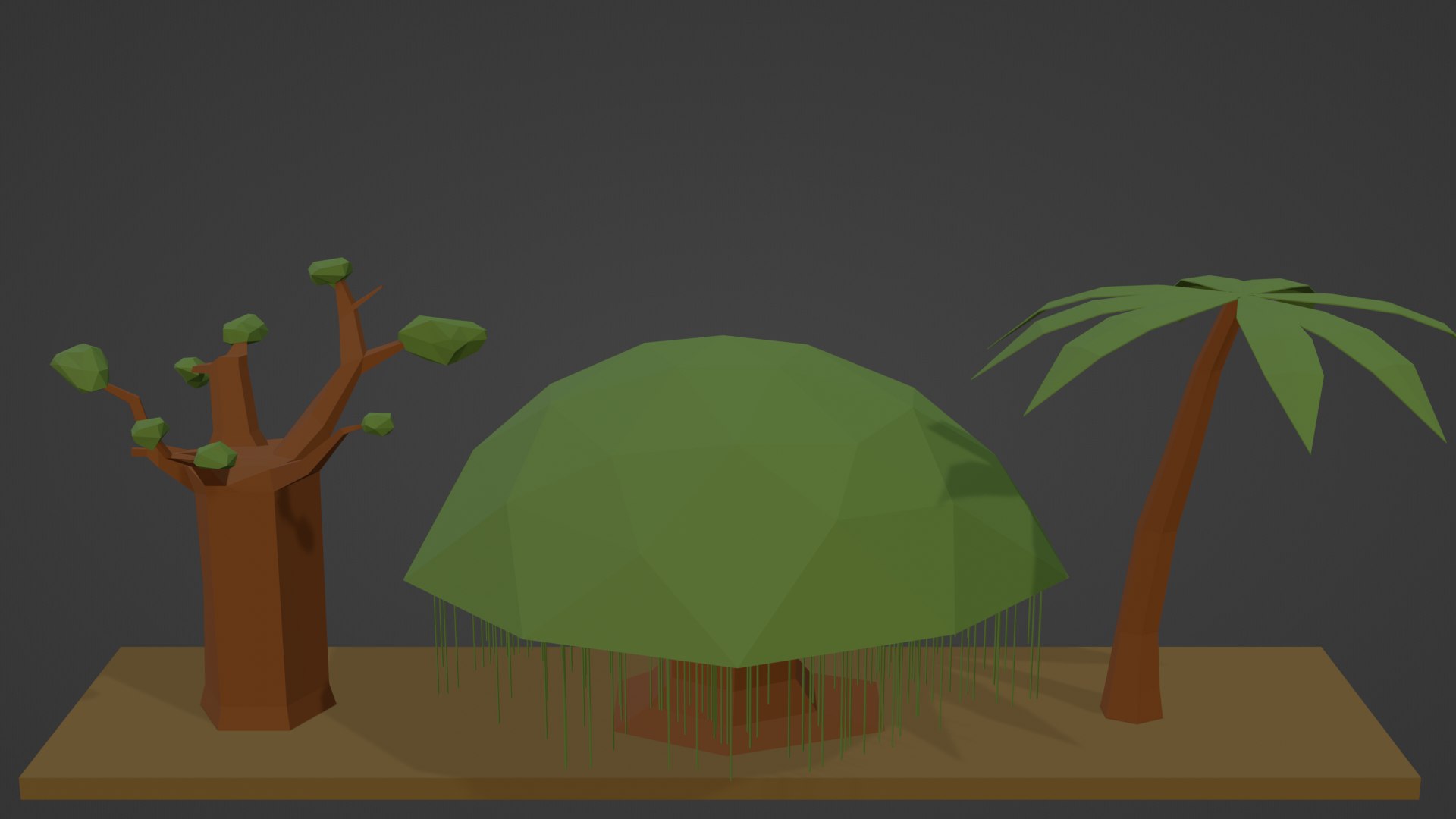 3D Low Poly Nature Pack - TurboSquid 2118171