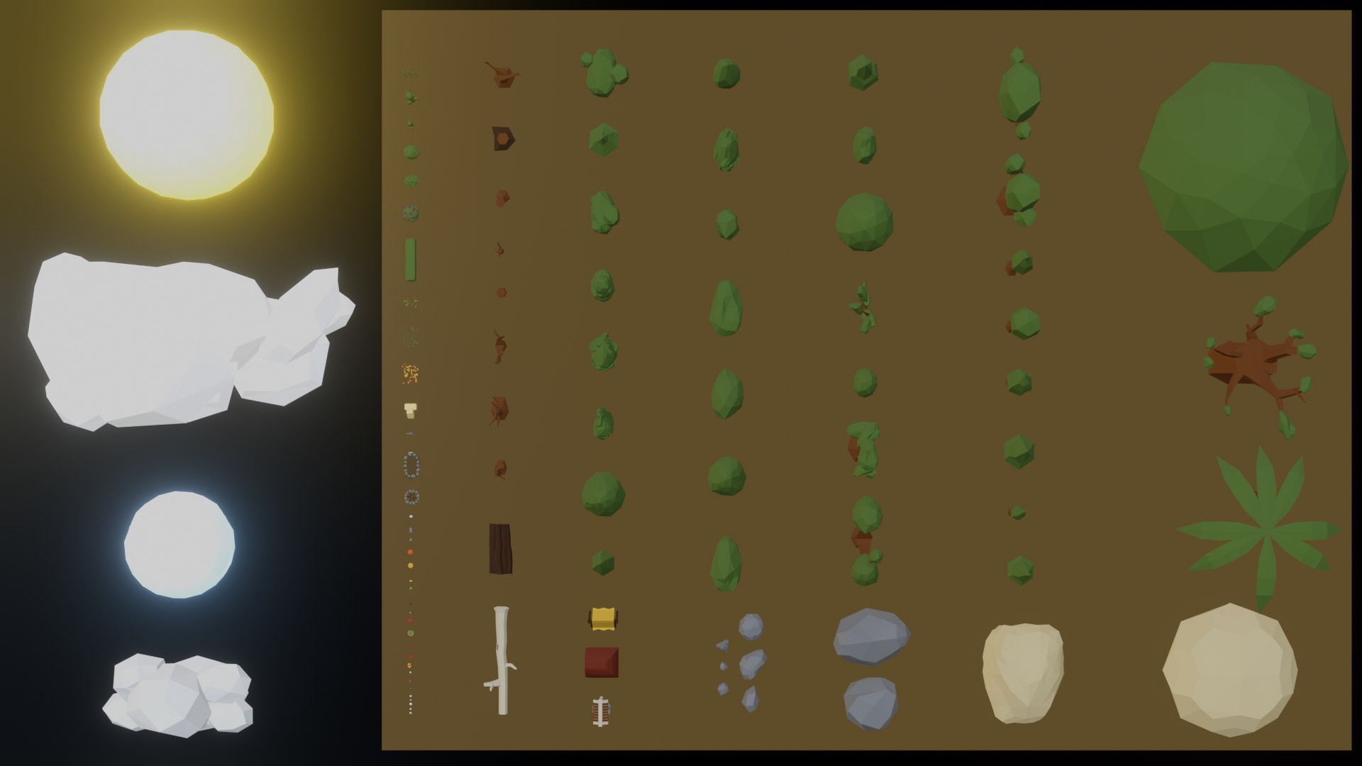 3D Low Poly Nature Pack - TurboSquid 2118171