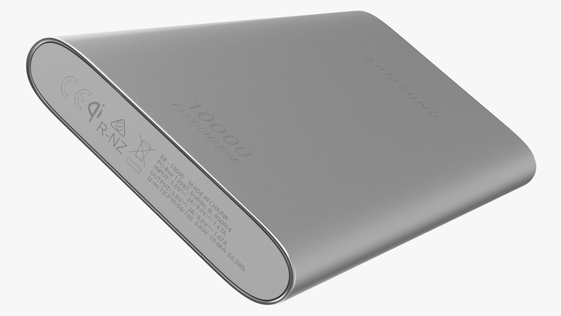 3D Samsung Battery Pack 10000mAh Silver model - TurboSquid 1768869