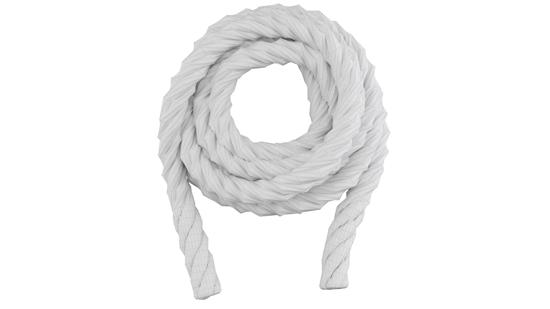 Battle Rope 3D Model - TurboSquid 1697329