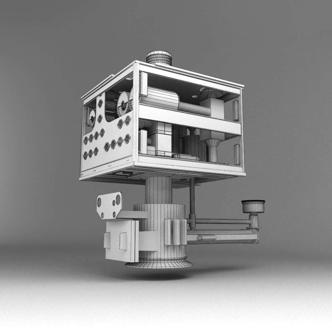 3d Model Sub Sea Wellhead Controller