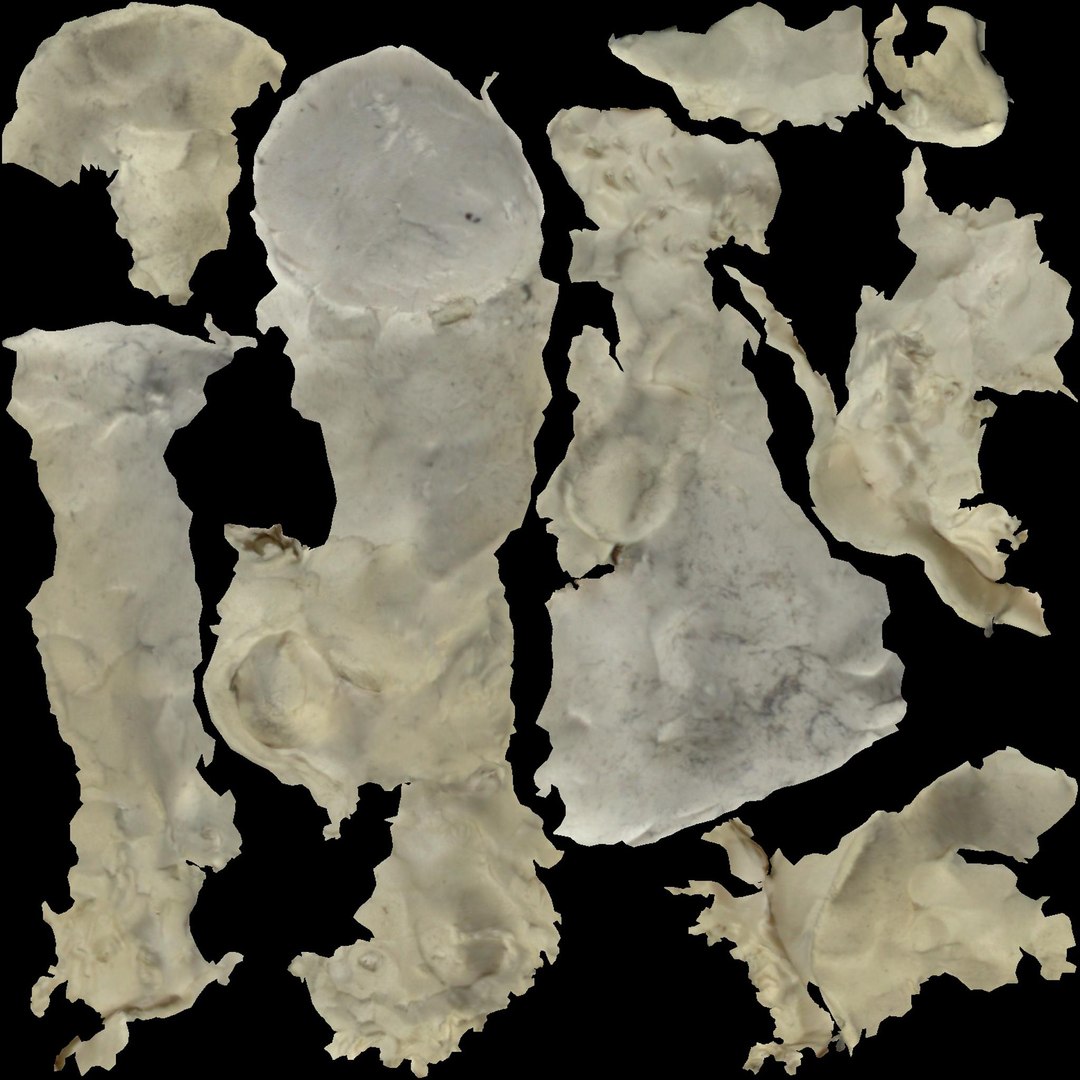 Small White Clay Figure 7 3D Model - TurboSquid 2357363
