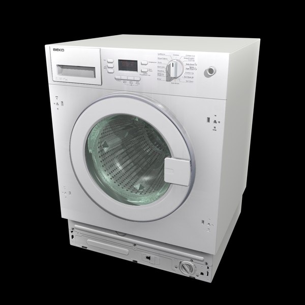 washing machine 3 3d model